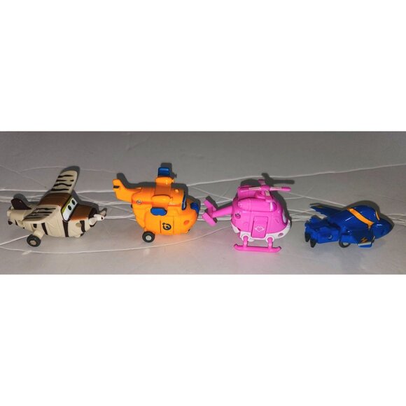 Disney pixar | Toys | Super Wings Transforming Mini Figures Set Of 4 ...